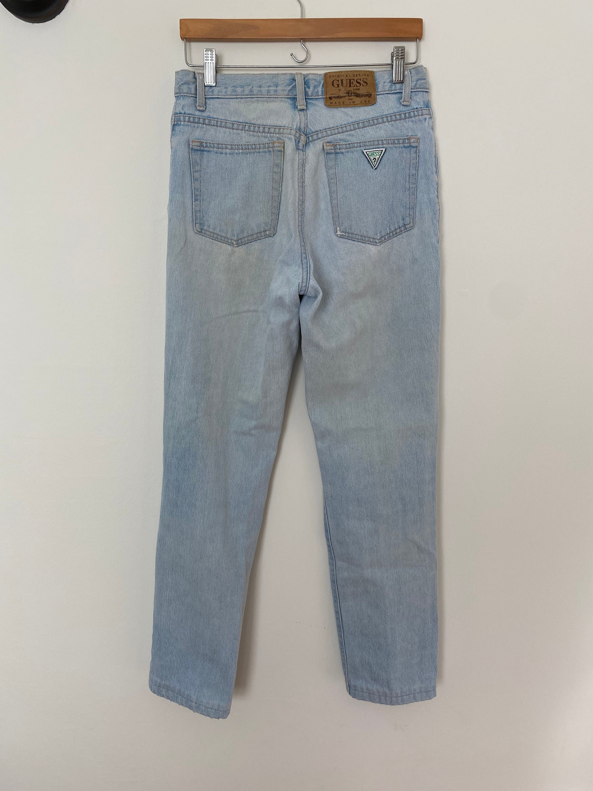 30 Vintage 1990s Guess Jeans Light Wash USA - Etsy