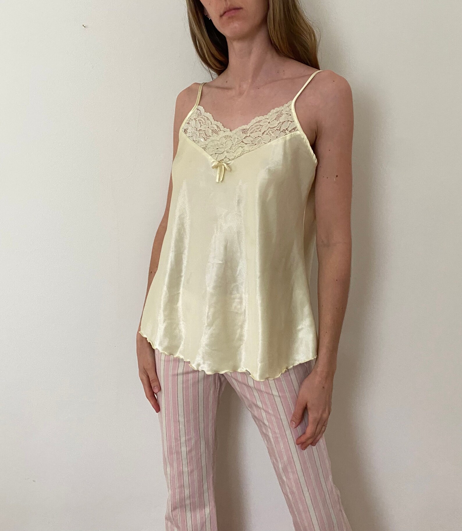 Vintage Satin Cami M/L - Etsy