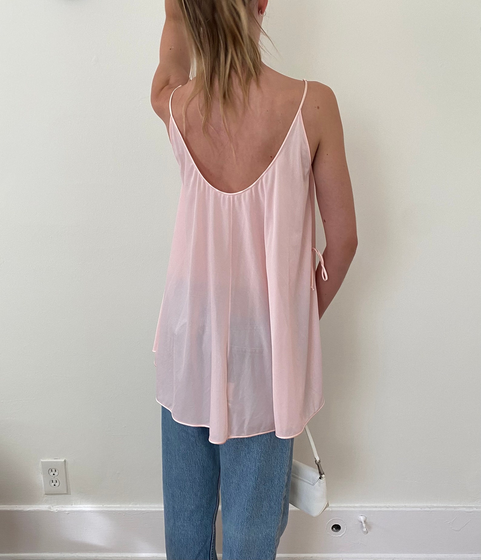 Vintage 60s Sheer Slip Claire Sandra by Lucie Ann Beverly Hills S - Etsy