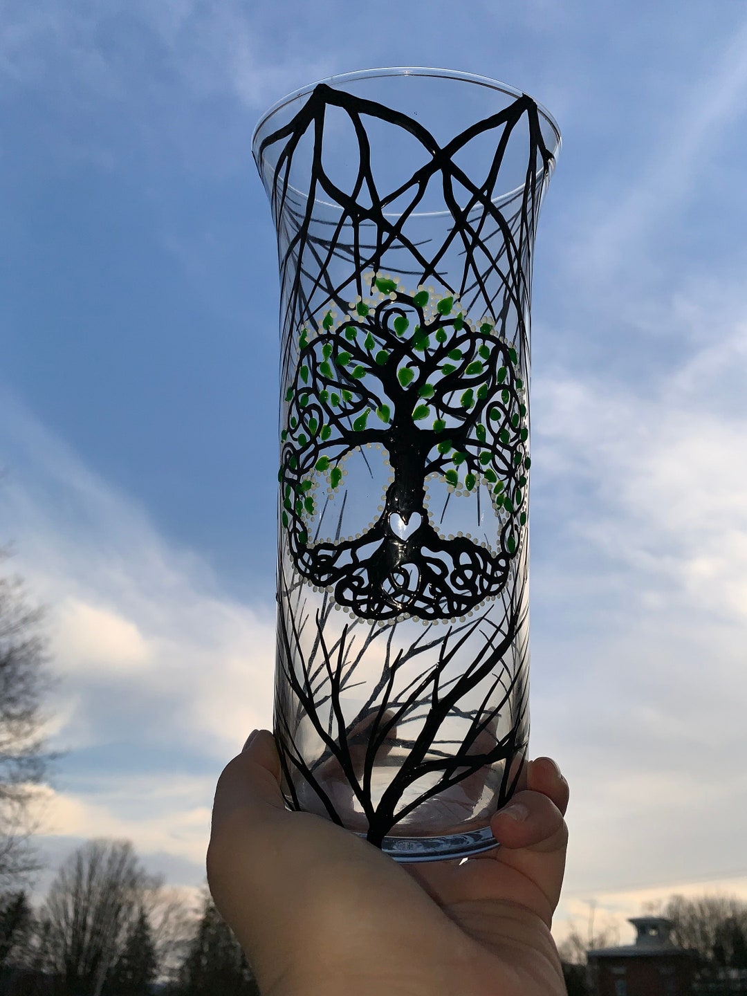 Tree of Life Vase - Etsy