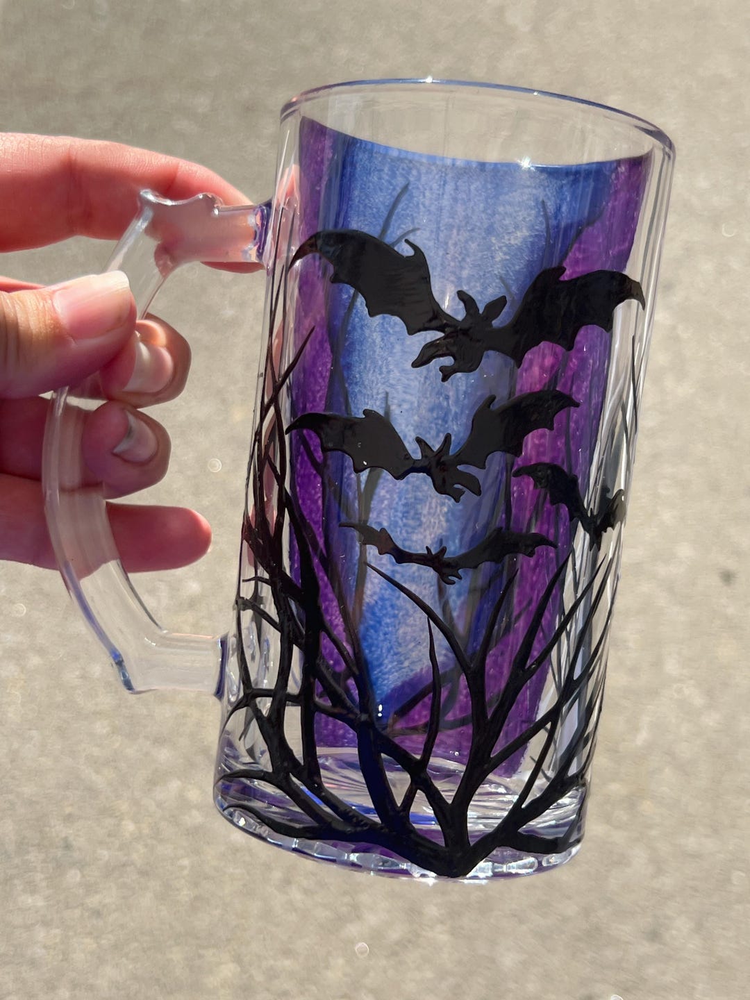 Bats Beer Mug - Etsy
