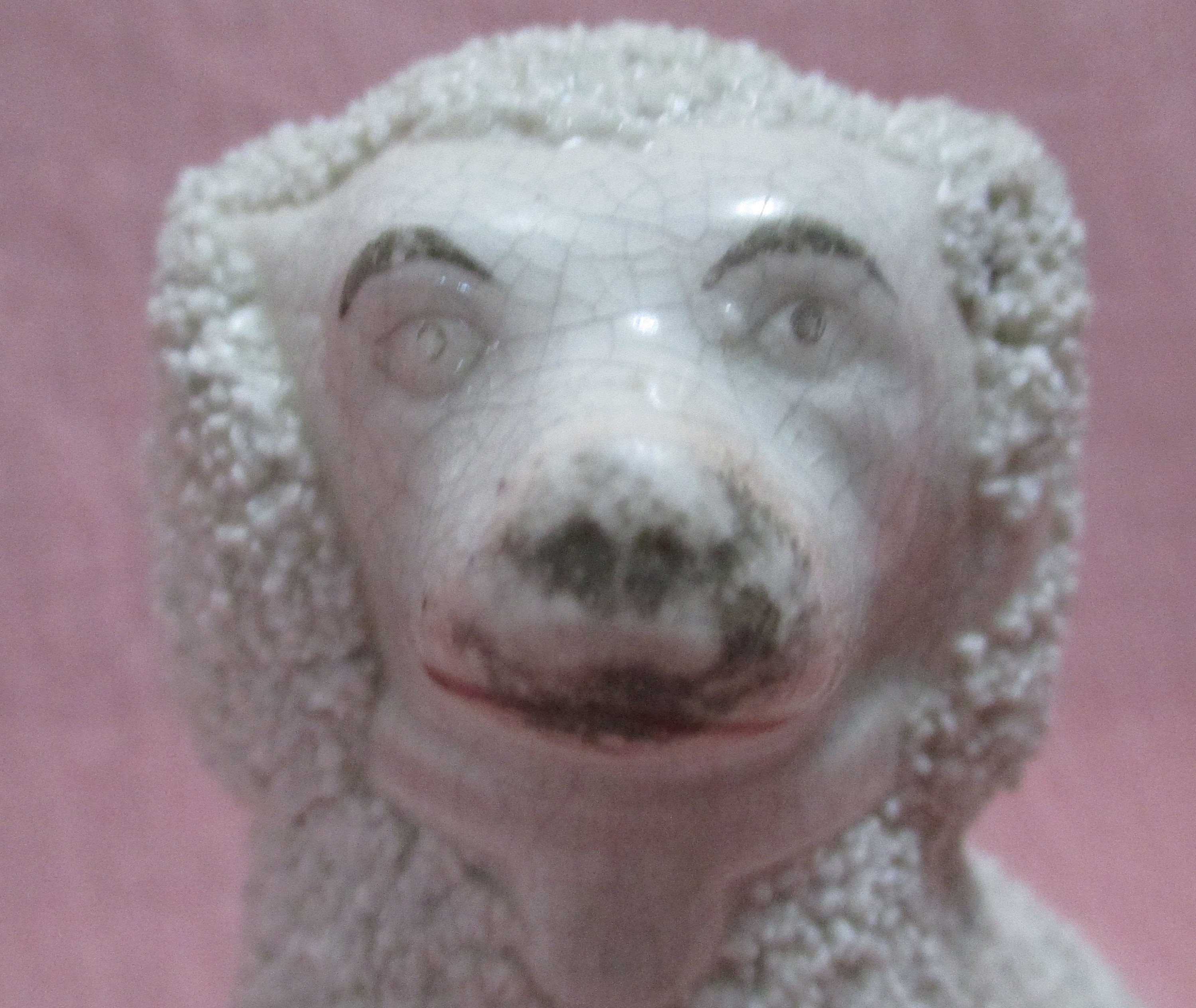 Antique Mini Staffordshire Dog - Etsy