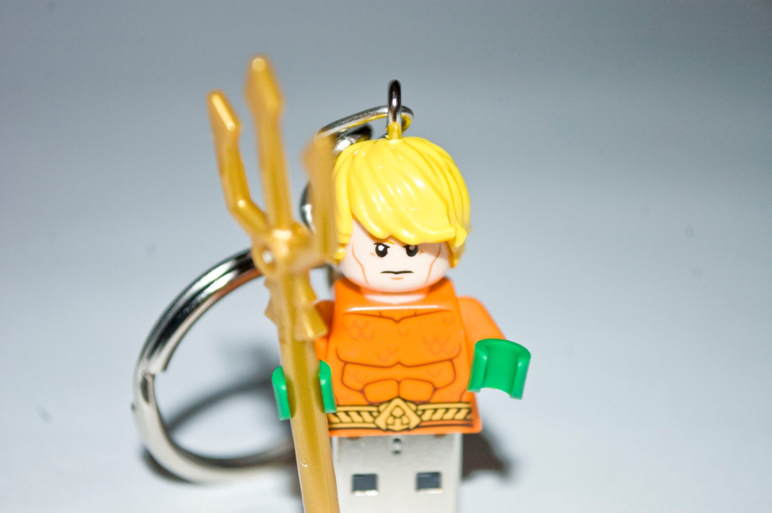 The Flash Lego Keychain