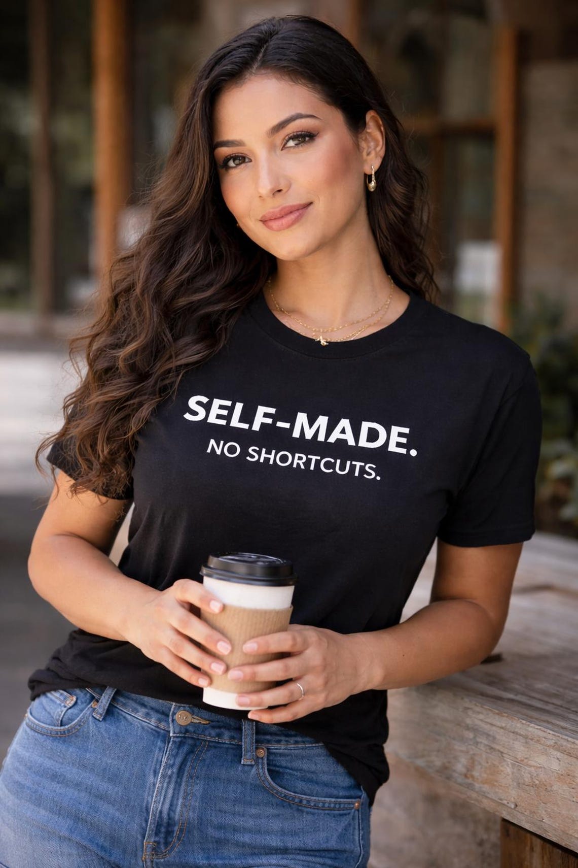 Women Empowerment T-shirt| Self-made Women Tee| Minimal Black Graphic ...