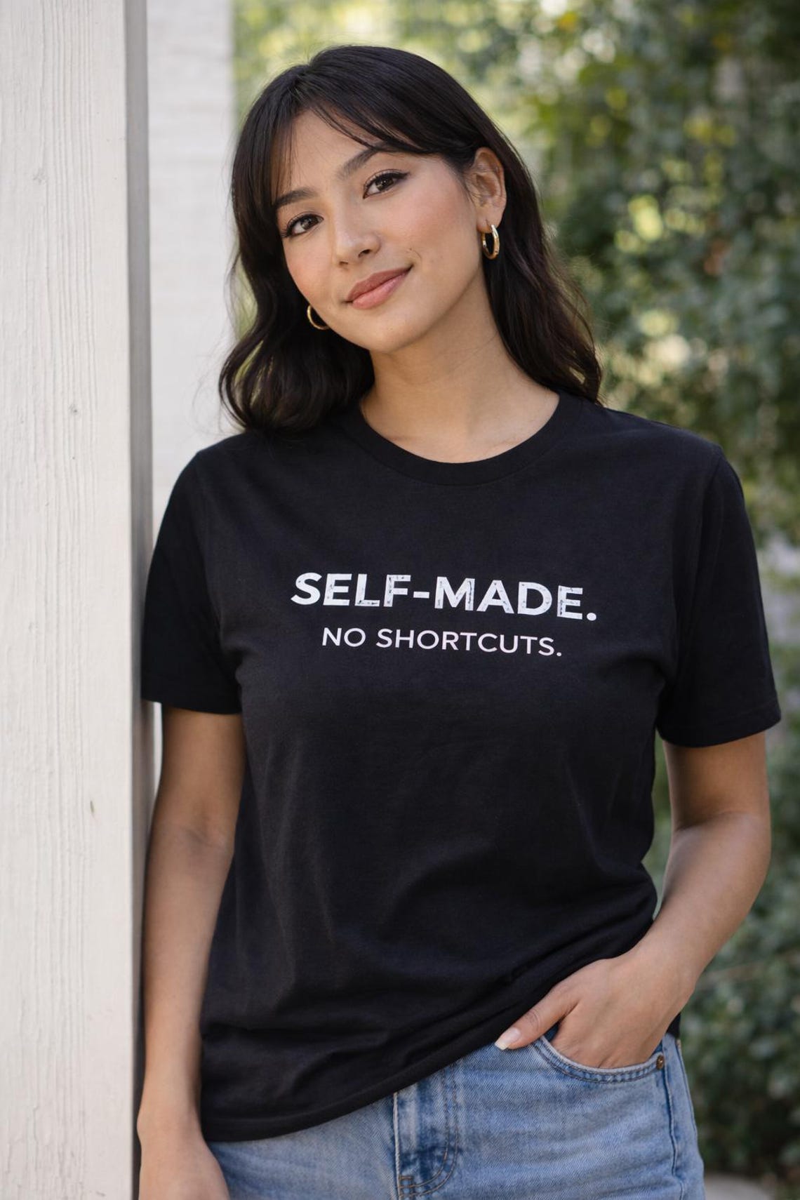Women Empowerment T-shirt| Self-made Women Tee| Minimal Black Graphic ...