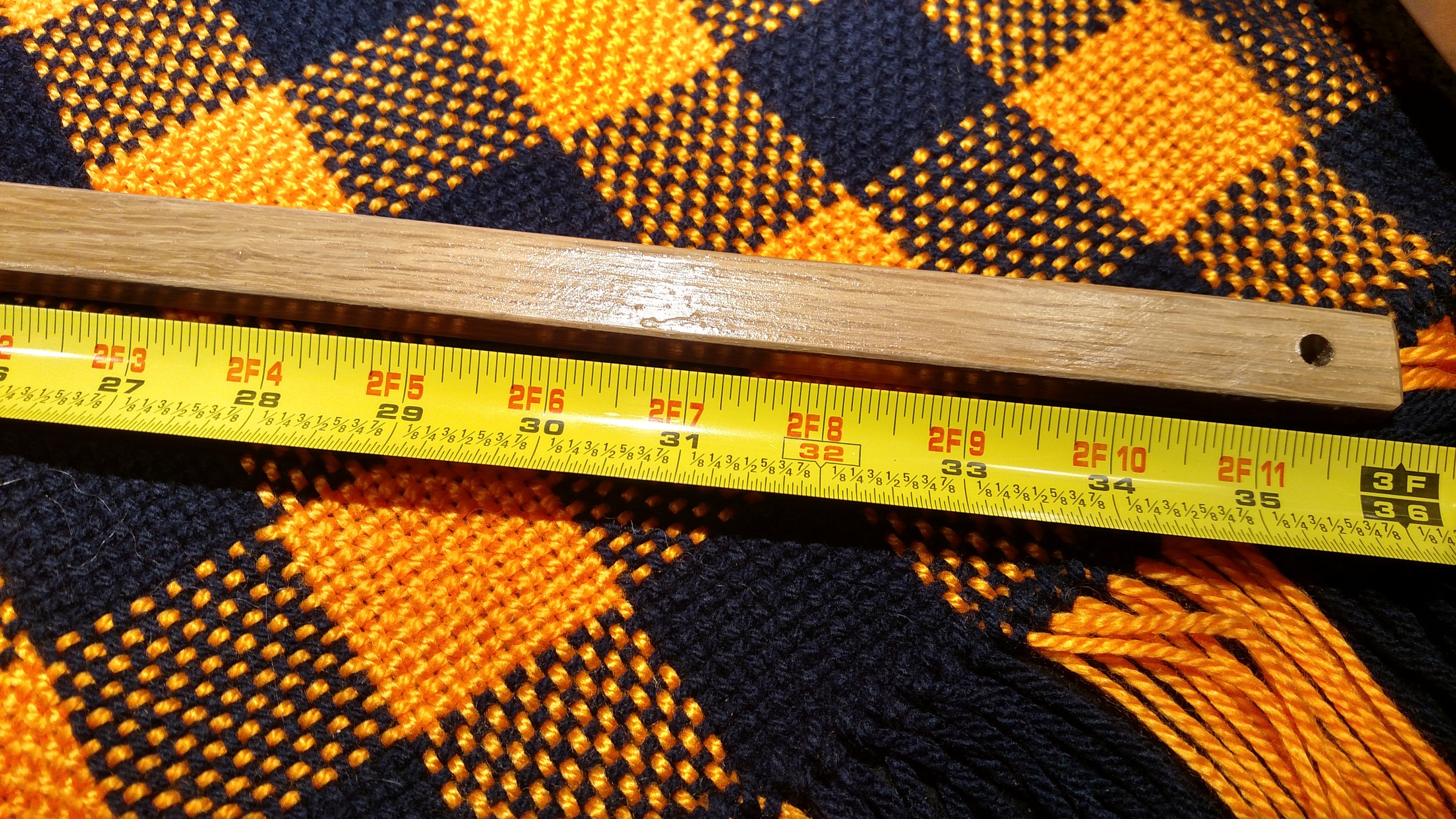 Tie on Bar / Lease Stick 36" Leclerc Schacht Saori Louet Weaving ...