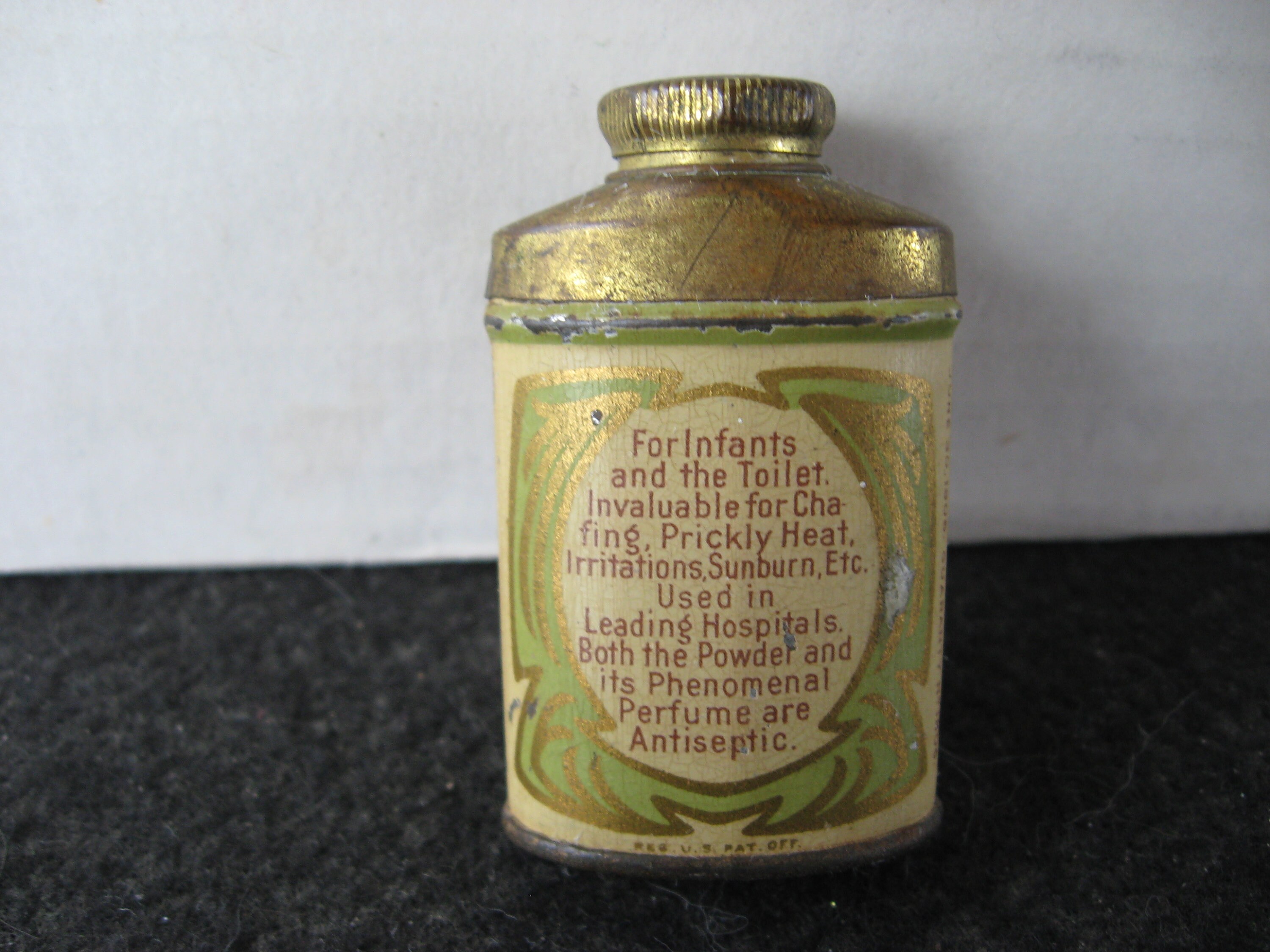 Vintage Colgate Dactylis Talcum Polvo De Estaño MUESTRA DE - Etsy España