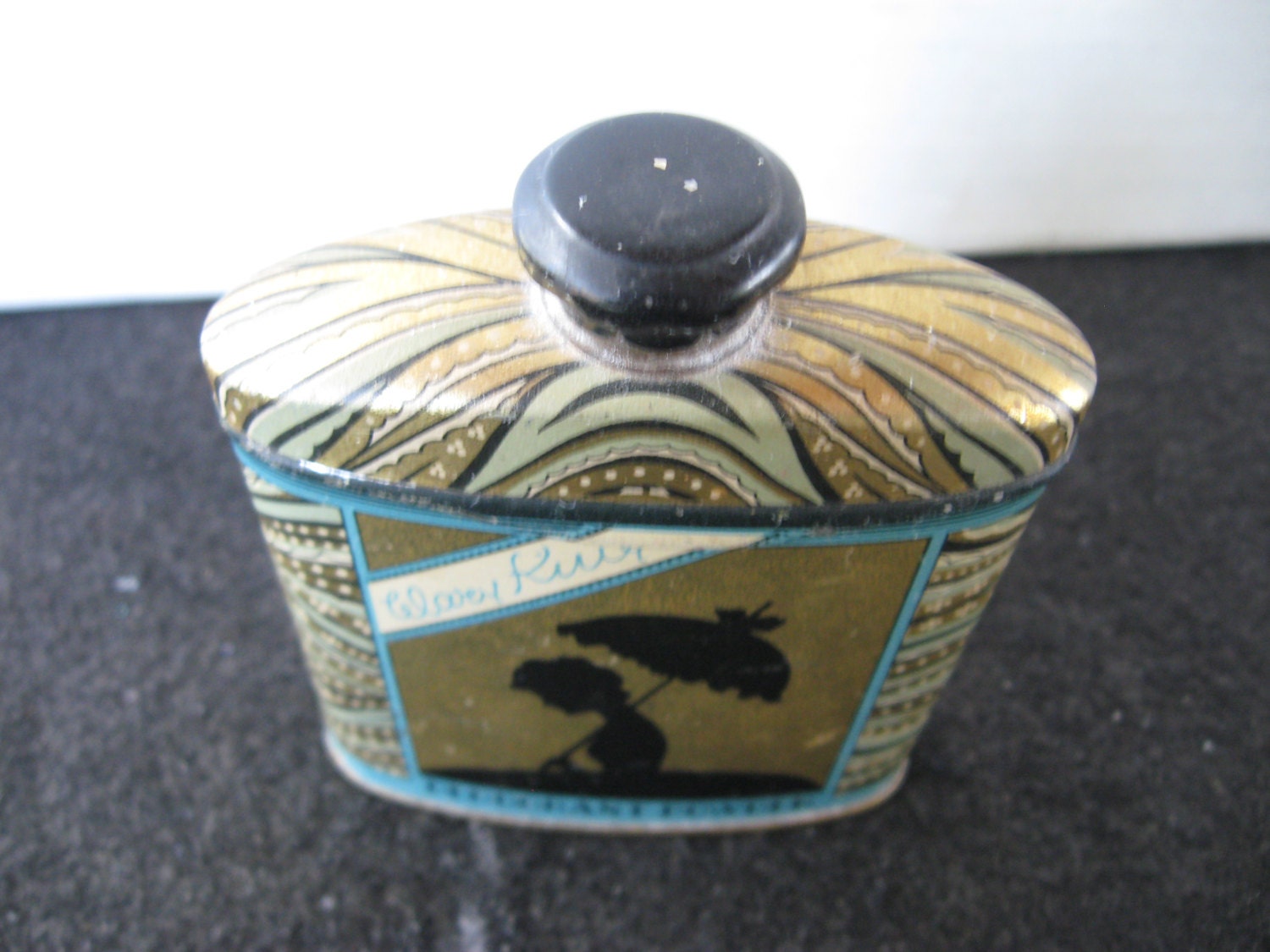 Vintage Watkins Mary King Powder Tin - Etsy