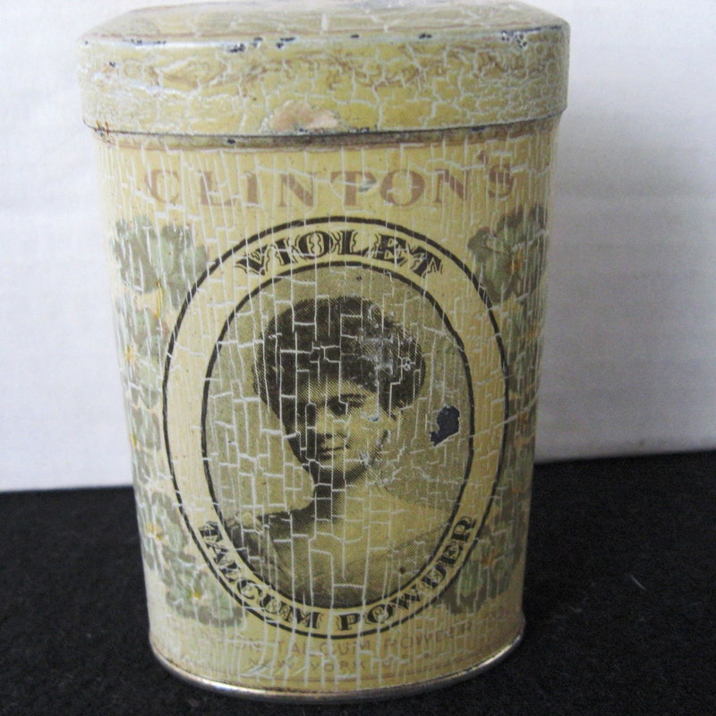 Talcum Powder Tin - Etsy