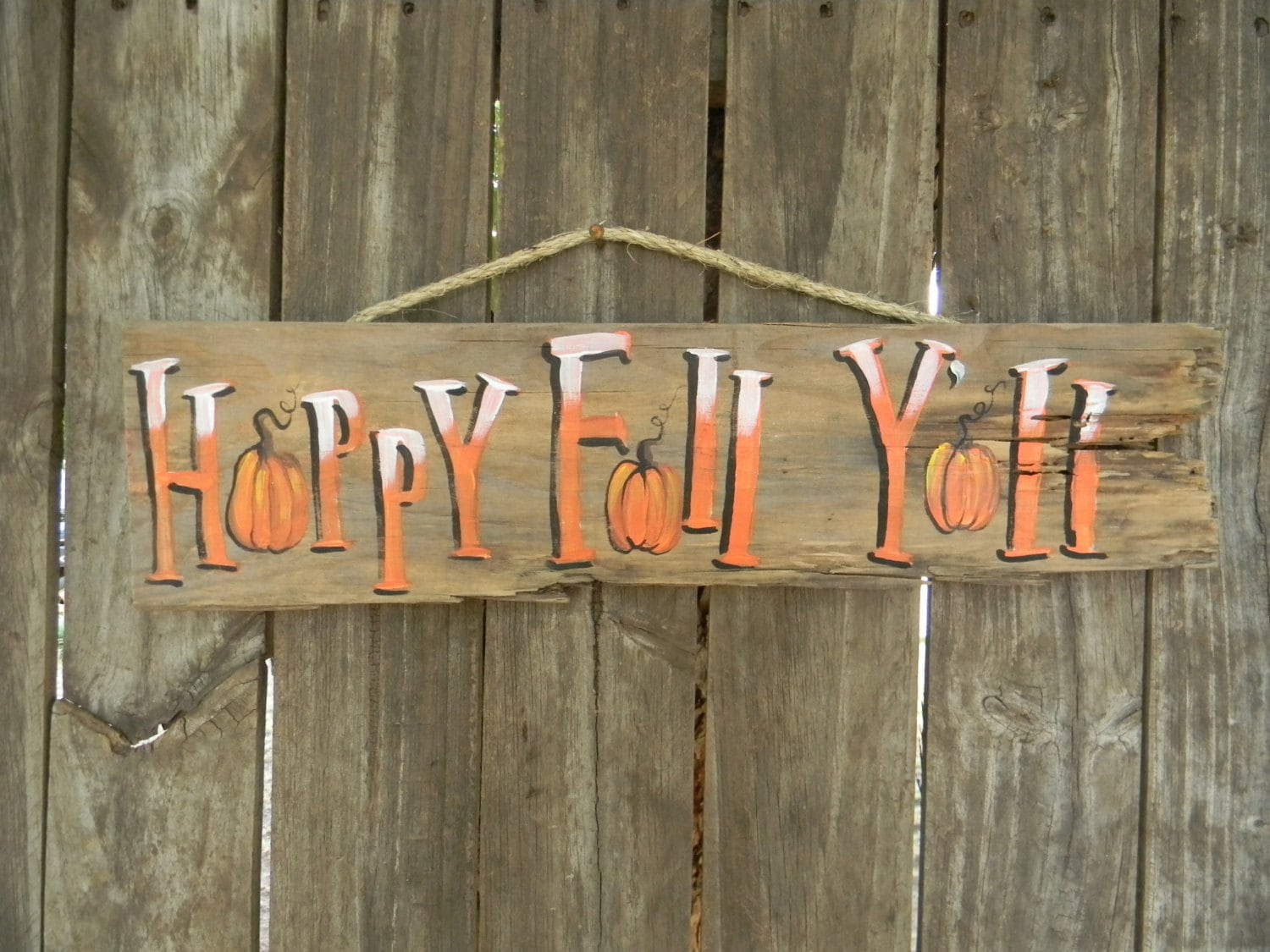Fall,happy Fall Ya'll,reclaimed Wood Sign, Autumn Sign, Show Your Fall ...