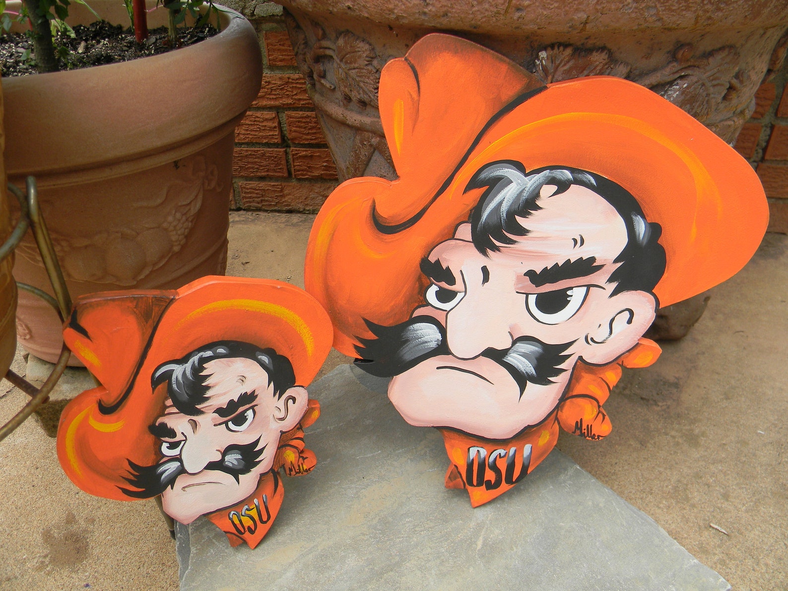 Pistol Pete of Oklahoma State University OSU Mascot Officially - Etsy