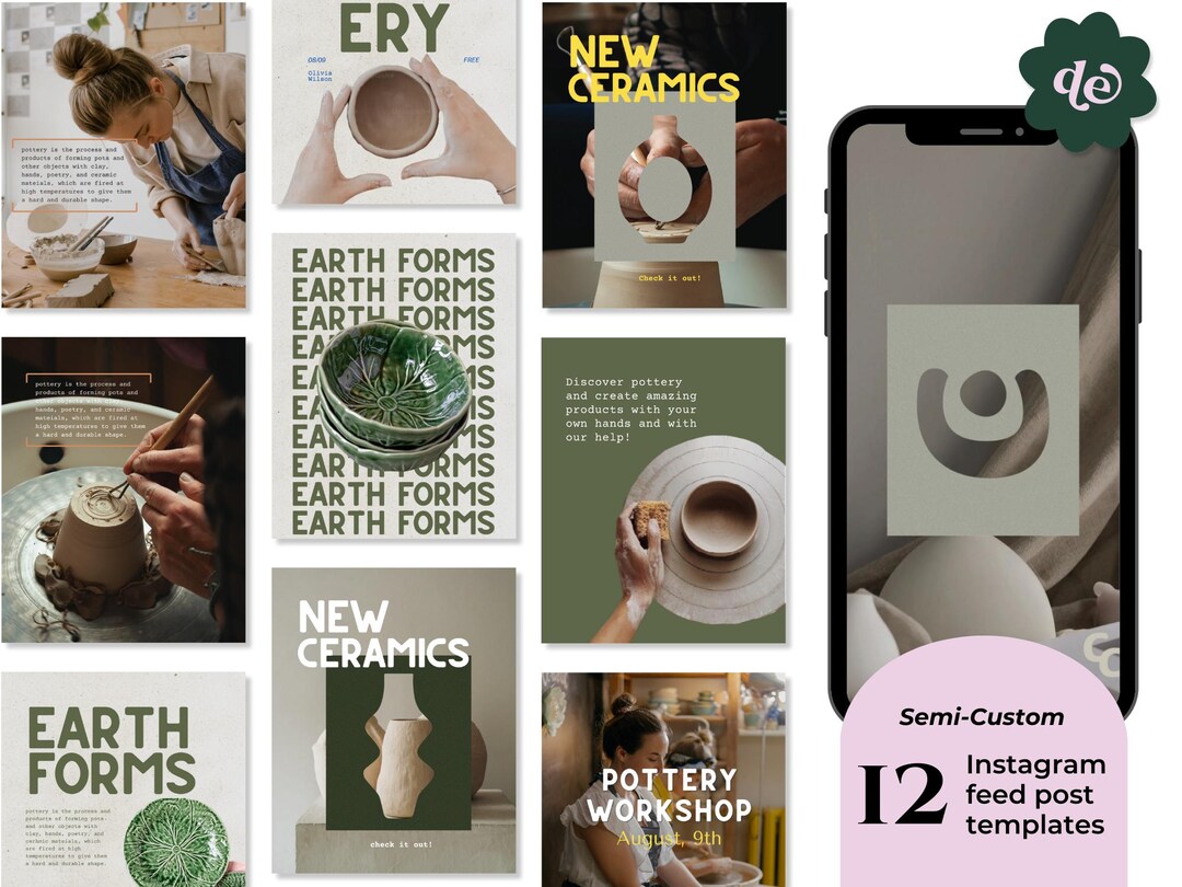 Product Instagram Templates | Semi-custom Design for Small Business ...