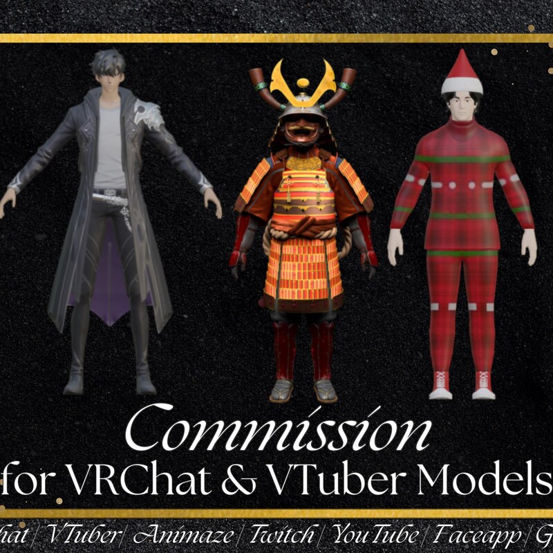 Vrchat Avatar Commission - Etsy