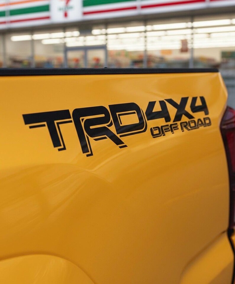 Off Road Side Stripe Truck Bed Decal Geometric Vinyl Graphic Kit for ...