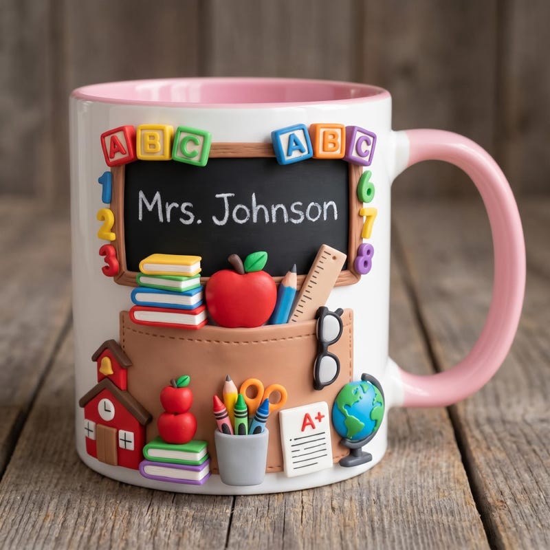 Custom Classroom Mug - Etsy