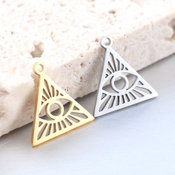 Triangle Eye - Etsy
