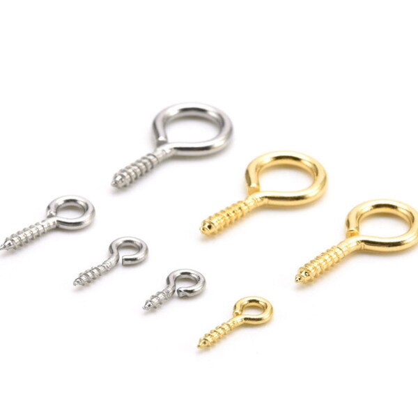 Screw Eye Pins - Etsy