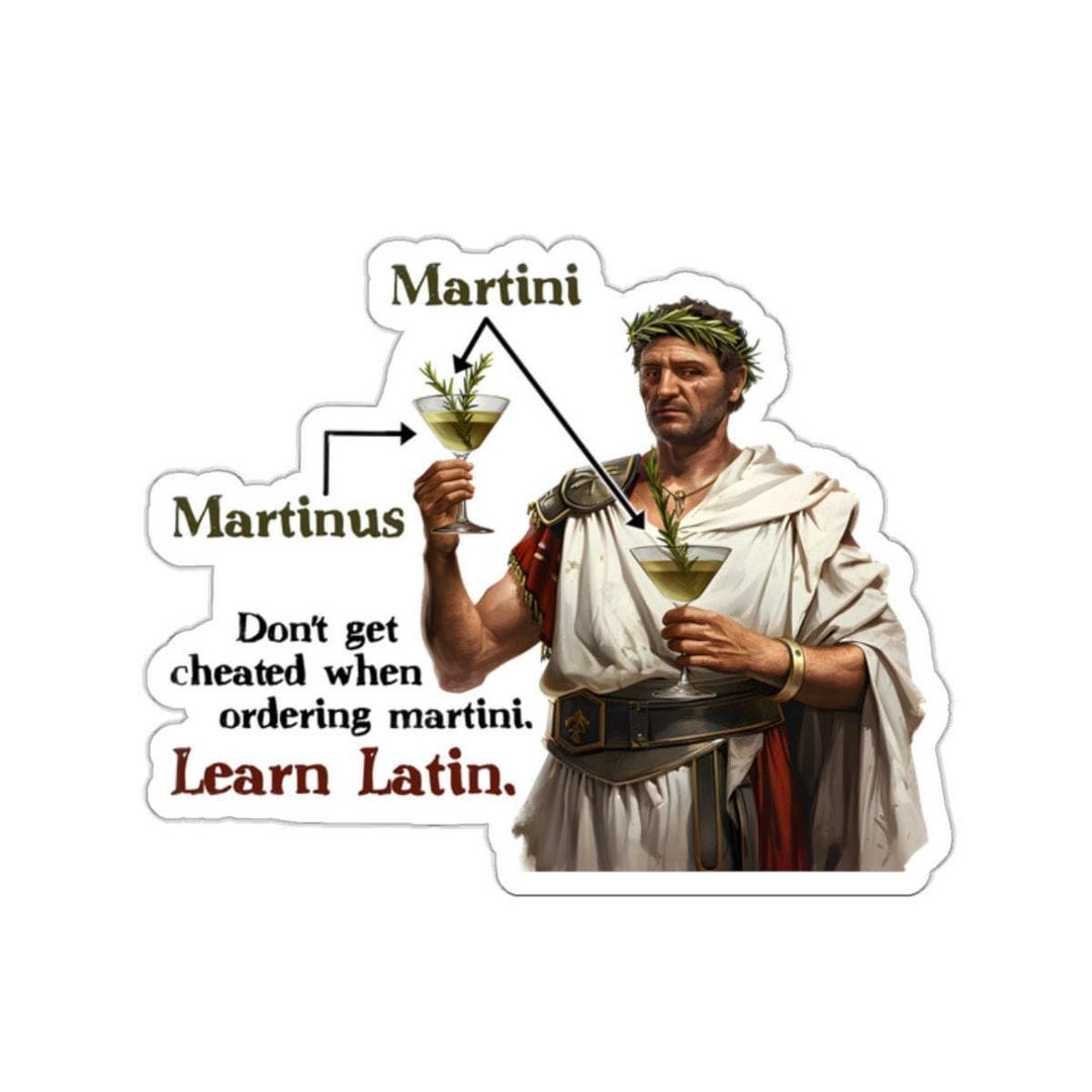 Martini Martinus. Don't Get Cheated. Learn Latin - Roman, Latin ...