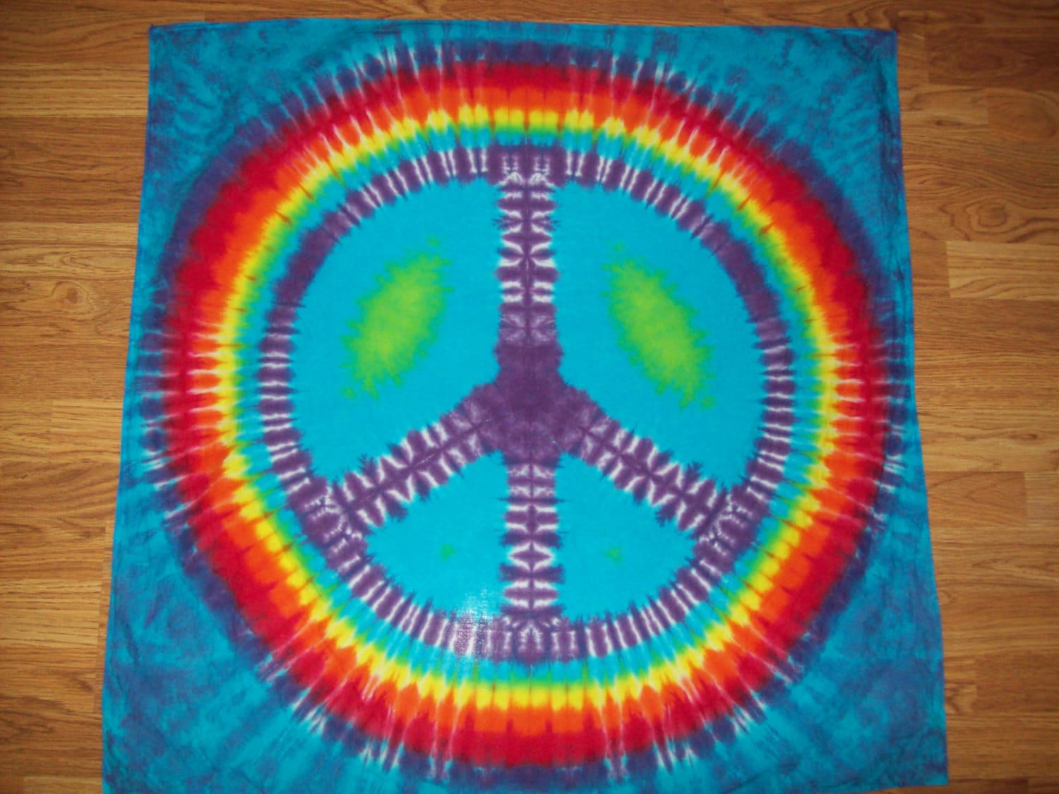 Tie Dye Peace Sign Wallpaper