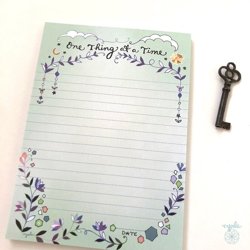 Stationery Notepad - Etsy