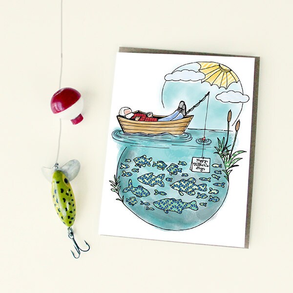 Fathers Day Fishing - Etsy