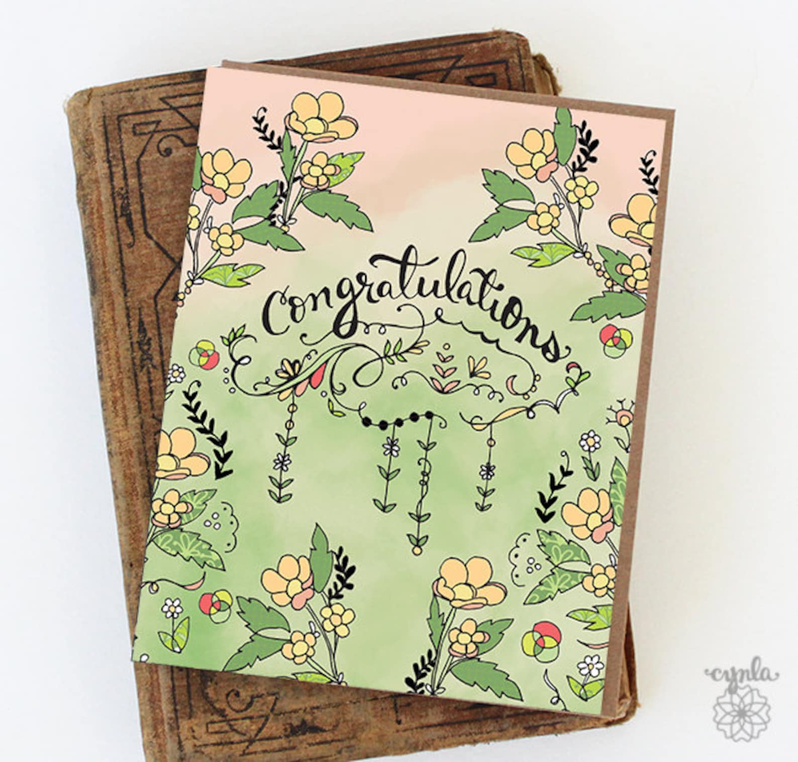 Congratulations Greeting Card, Congrats Card, Congratulations Baby ...