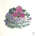 Washington State Holiday Cards Washington Christmas Card, Washington ...