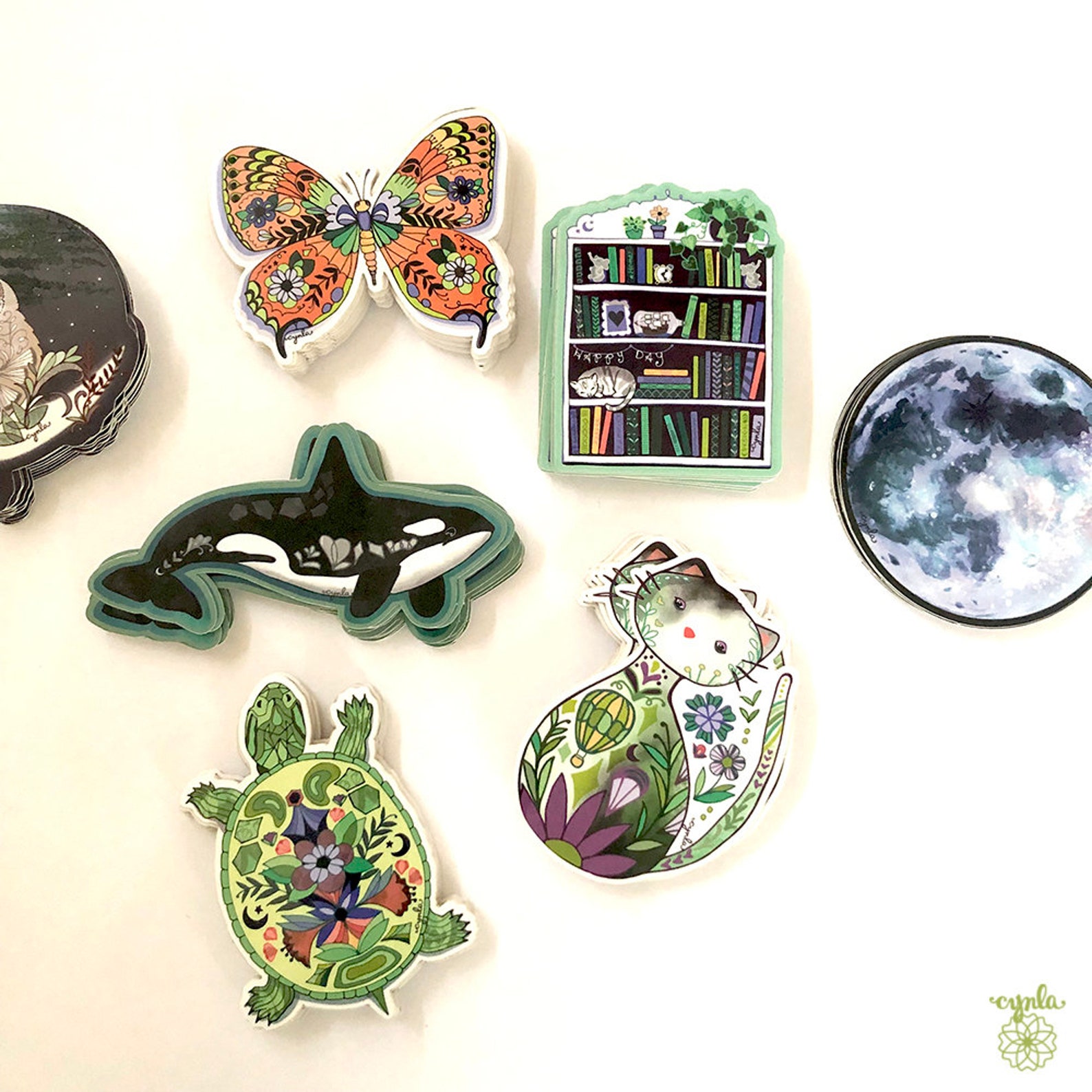 Turtle Sticker - Box Turtles - Turtle Stickers, Turtle Lover, 3 Inch ...