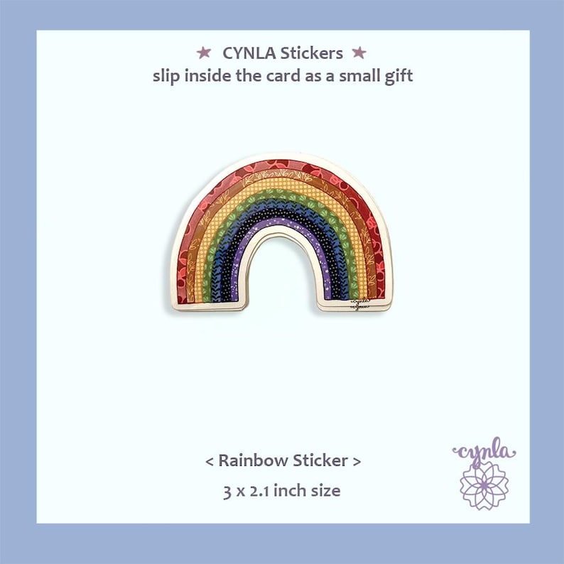 Rainbow Thank You Card Preschool Teacher Appreciation Colorful Thanks ...