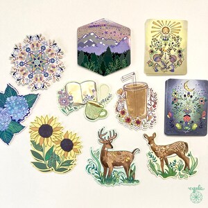 Buck Deer Sticker - Deer Stickers 3.2 Inch Vinyl Woodland Forest Male ...