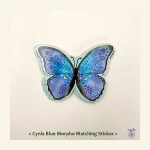 Blue Morpho Butterfly Greeting Card - Butterflies Birthday Card Blue ...