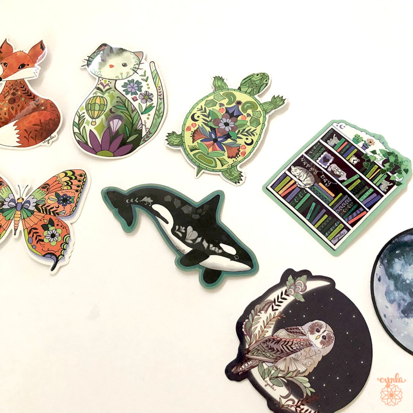 Humpback Whale Sticker ocean stickers 3 inch vinyl blue | Etsy