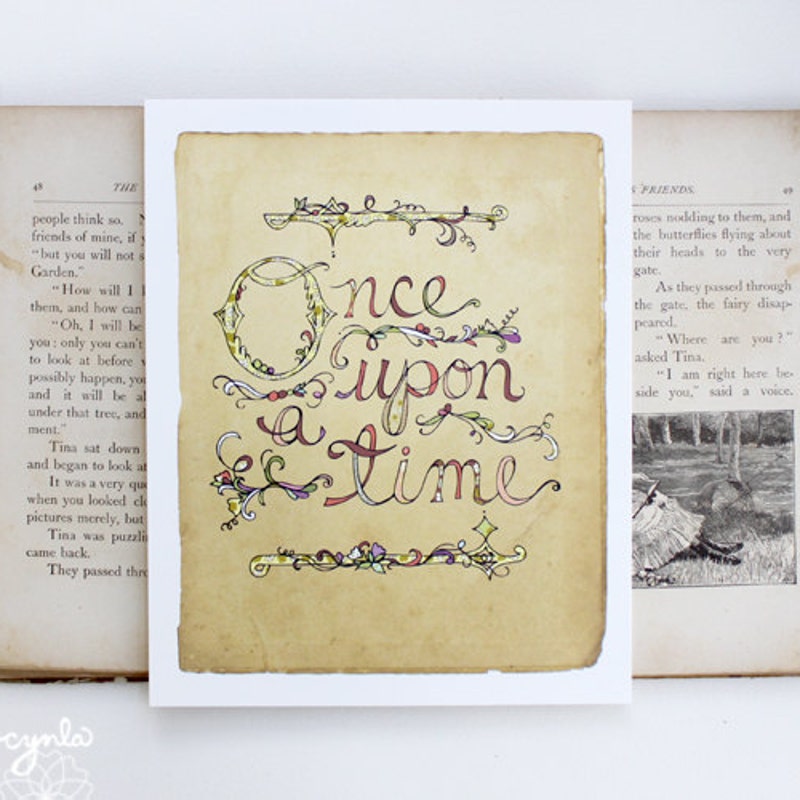 Once Upon a Time - Etsy