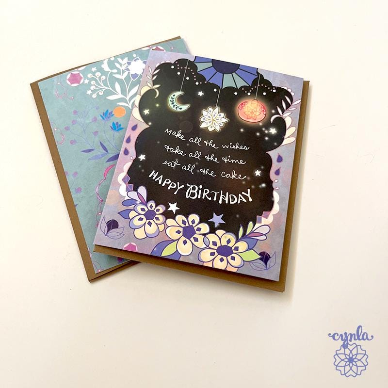 Celestial Birthday Wishes - Etsy