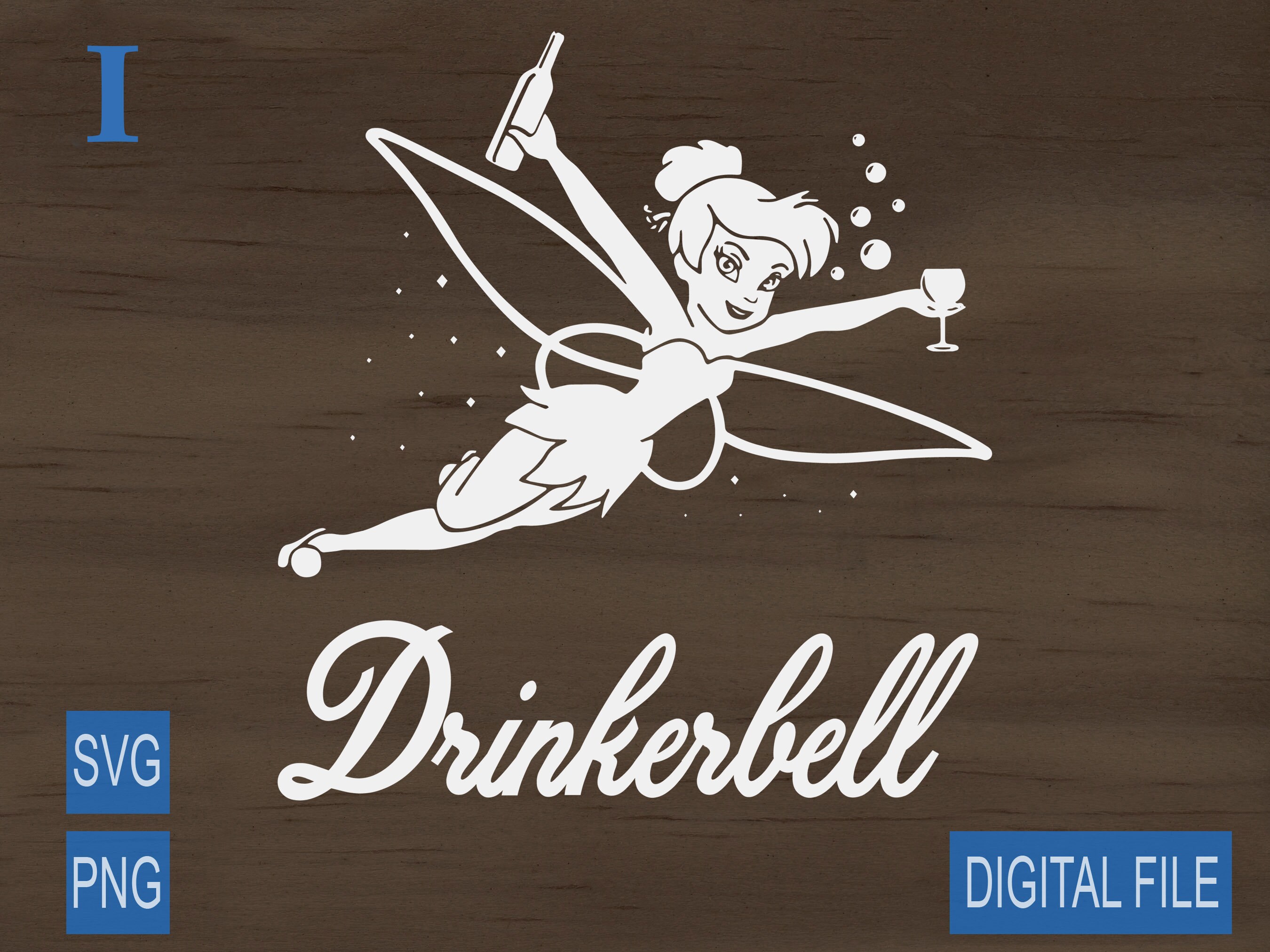 Digital Drawing & Illustration Fairy Pixie Downloadable Cut File SVG ...