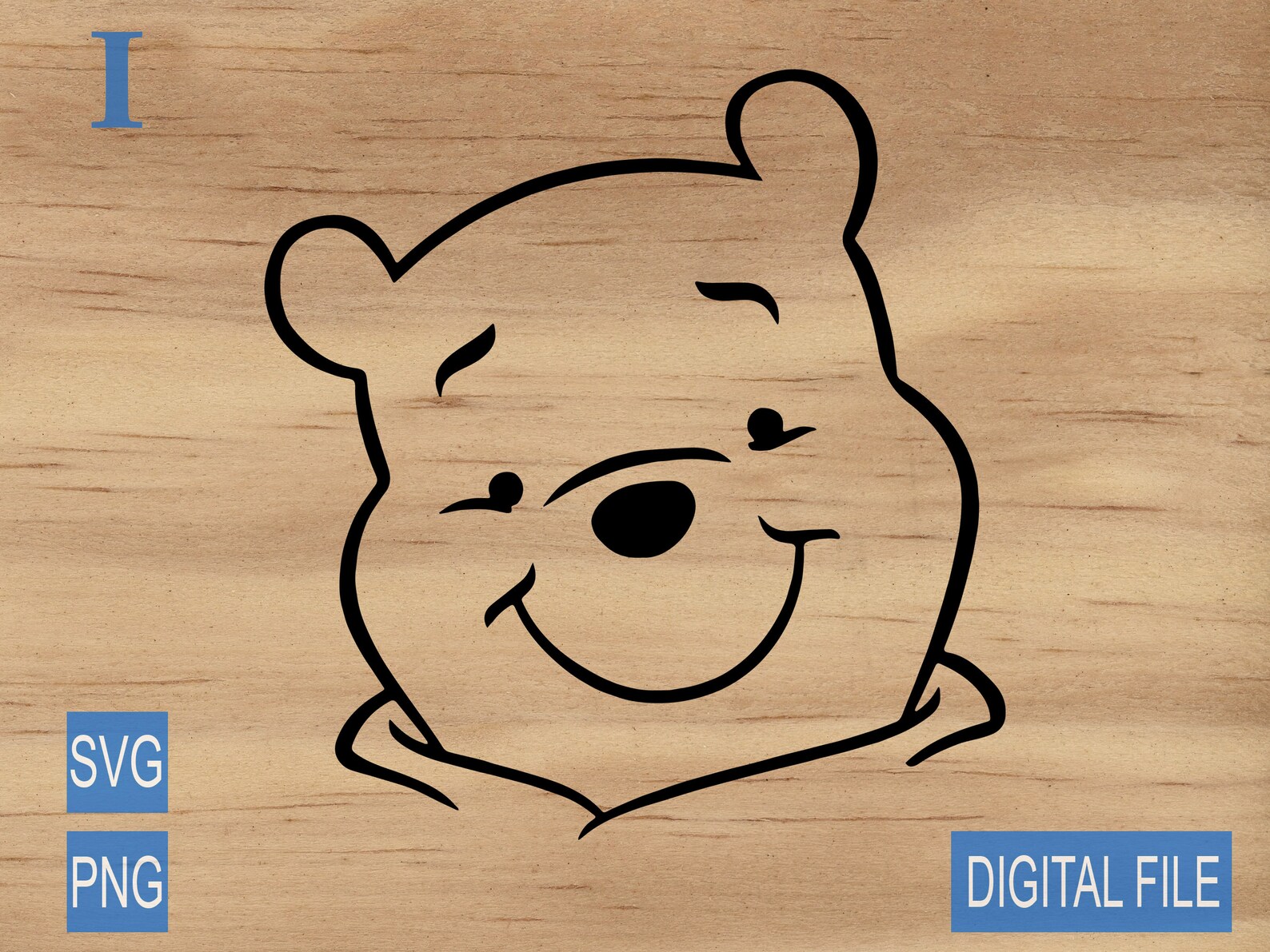 Pooh Svg Winnie the Pooh Svg Cut File Cricut Svg Png - Etsy
