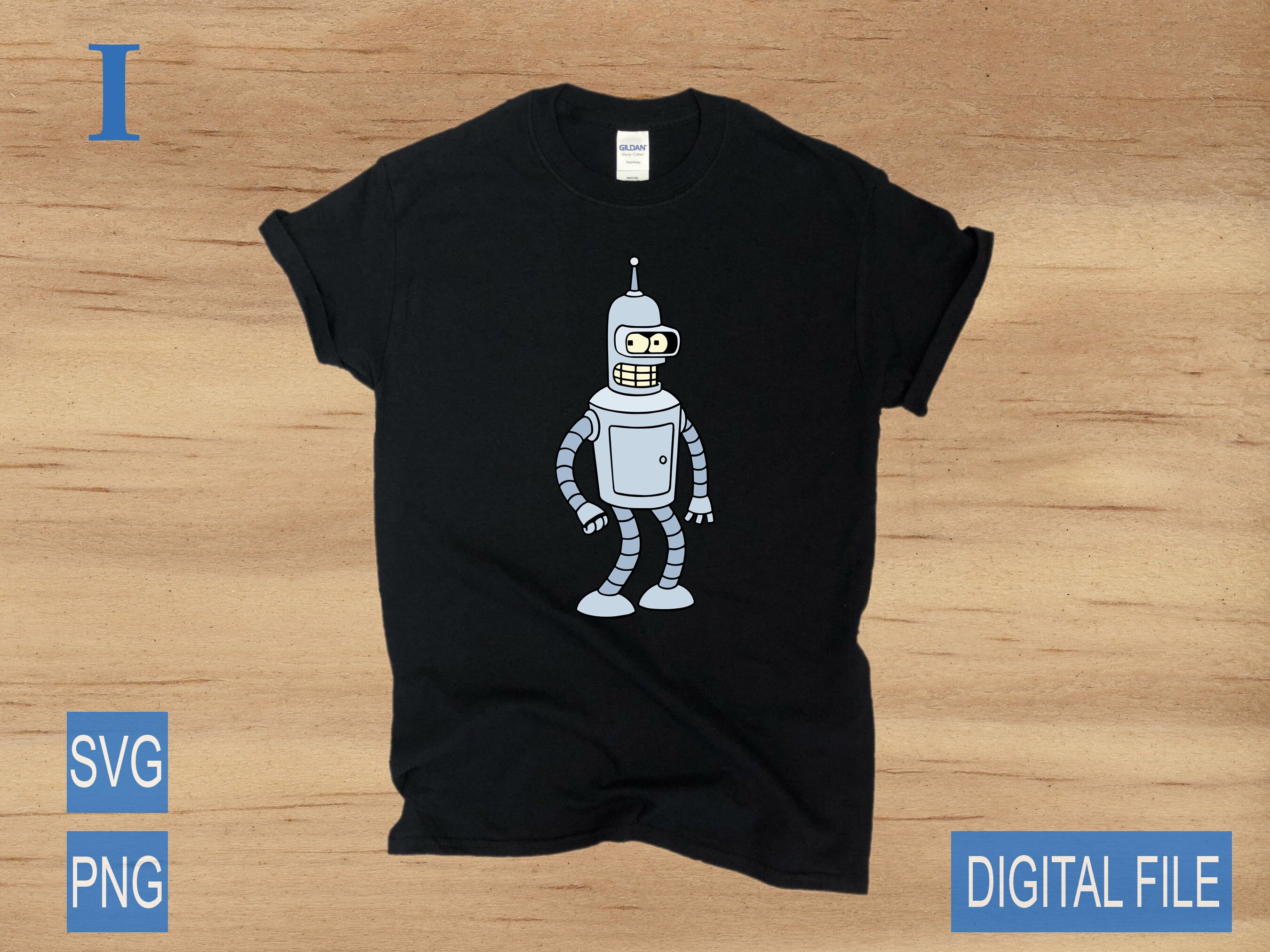 Bender svg Layered svg Futurama svg Cut File Cricut svg png - Etsy España