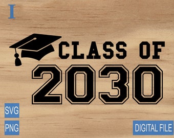 Class of 2030 Svg - Etsy
