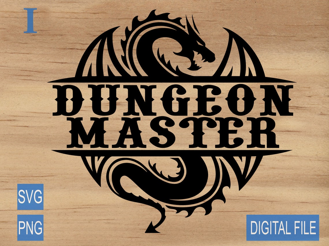 Dungeon Master Svg D&D Svg Dungeons and Dragons Svg Dnd Shirt - Etsy UK