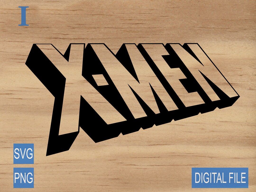 X-men Svg Xmen Svg X Men Svg X-men Logo Svg X-men Title Svg - Etsy ...