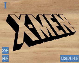 Xmen Logo Svg - Etsy