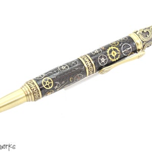 Victorian Style Vintage Watch Parts Pen | Etsy