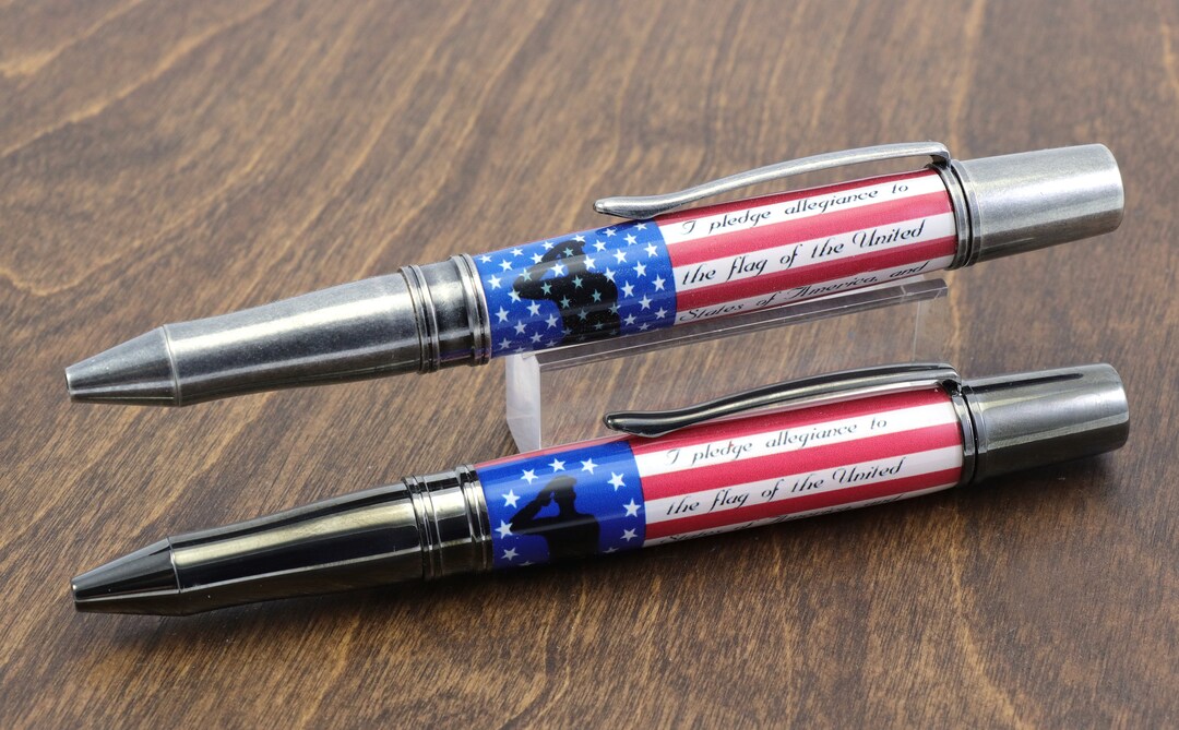 Pledge of Allegiance Flag Pen - Etsy