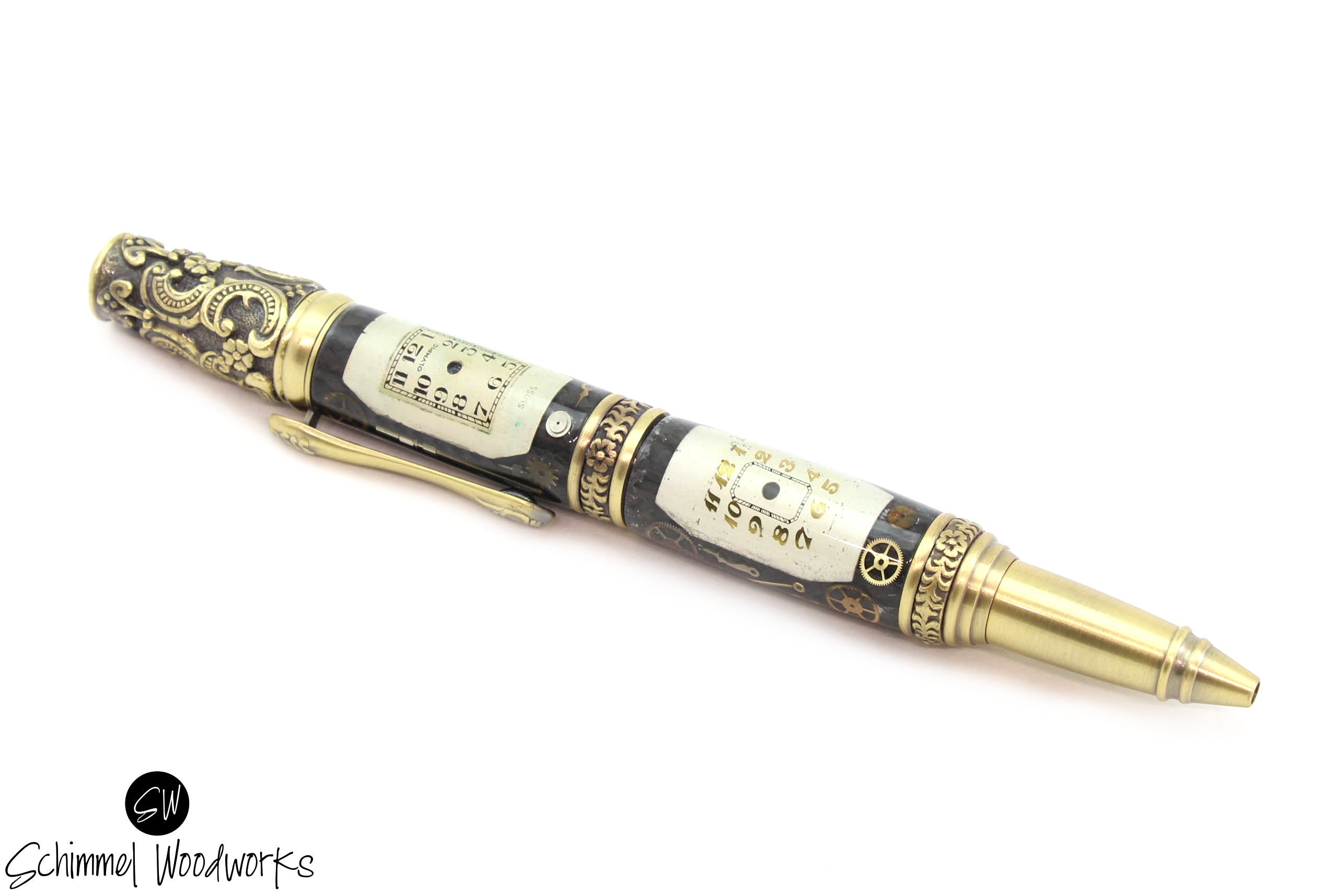 Victorian Style Vintage Watch Parts Pen - Etsy