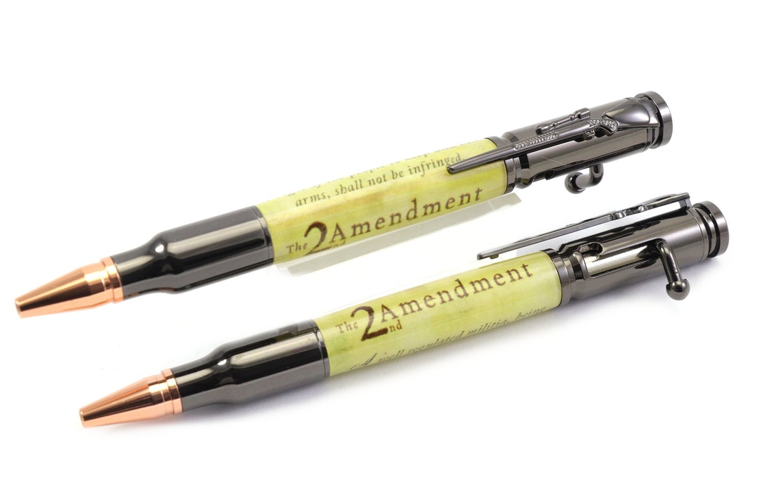2nd Amendment Bullet Pen - Etsy UK
