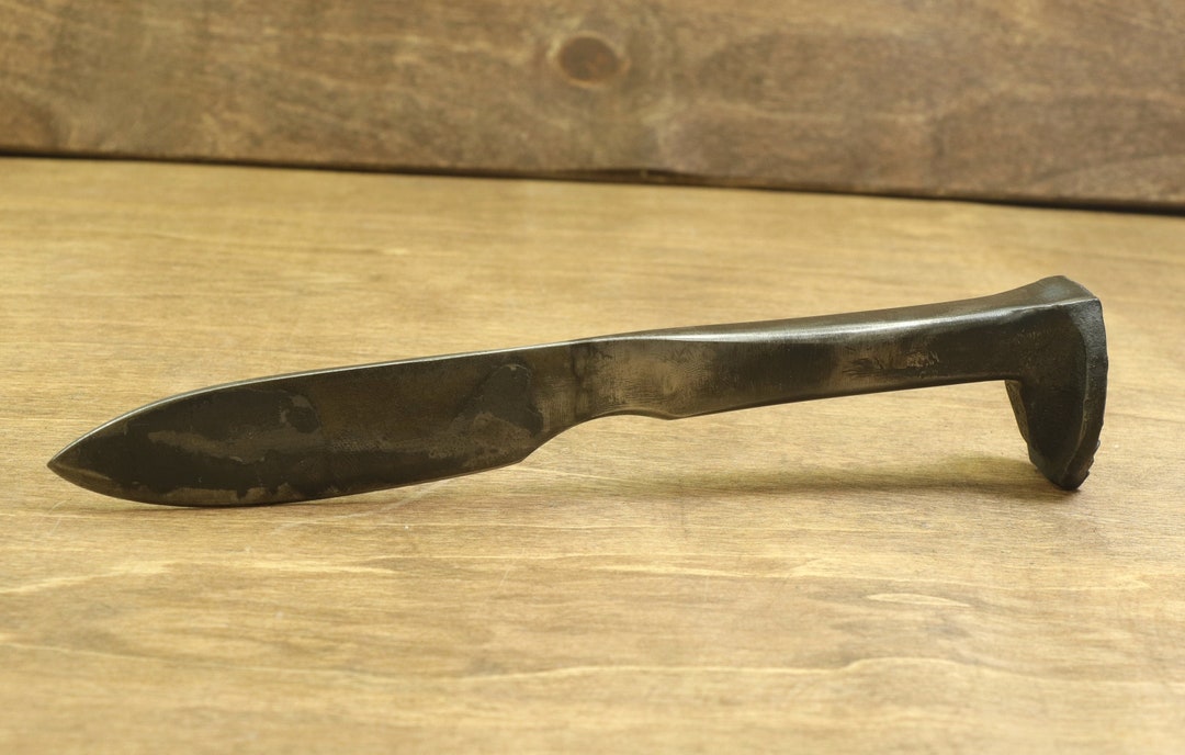 Railroad Knife Railroad Spike Knife Bladesmithing Done in Gilbert ...