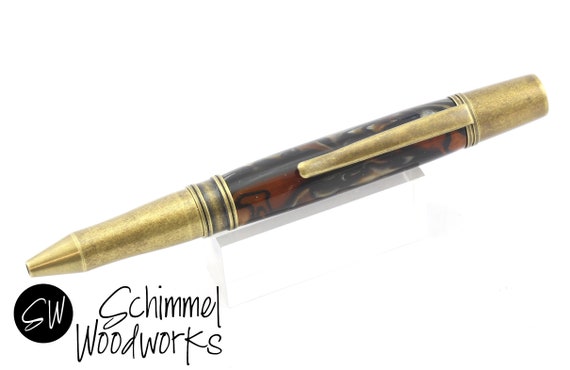 Tortoise Shell Pen - Etsy