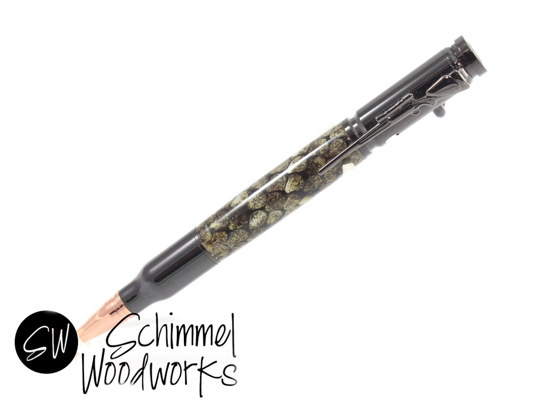 Diamondback Rattle Snake Bullet Pen - Etsy