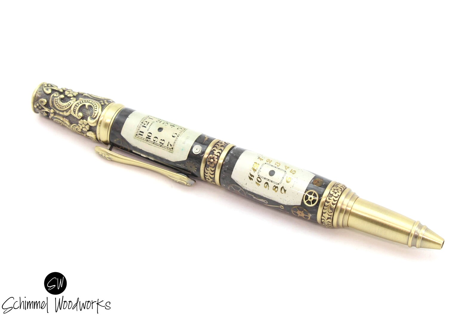 Victorian Style Vintage Watch Parts Pen | Etsy
