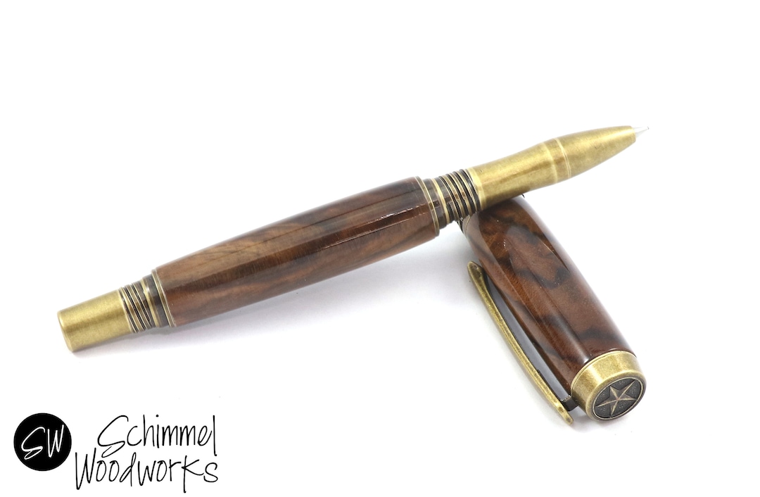 English Walnut Cowboy Pen - Etsy